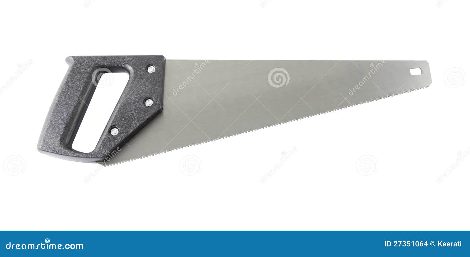 Het Zwarte Plastic Handvat Van De Zaag Stock Foto - Image of timmerwerk ...