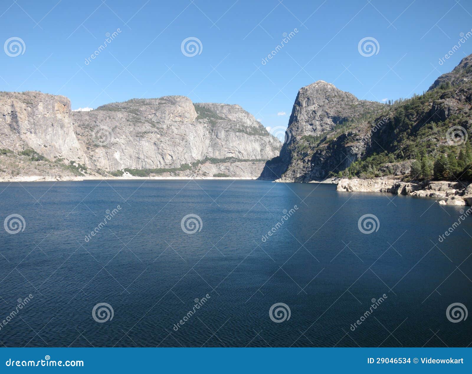 Hetch Hetchy Dam In Yosemite National Park Royalty-Free Stock Photo ...