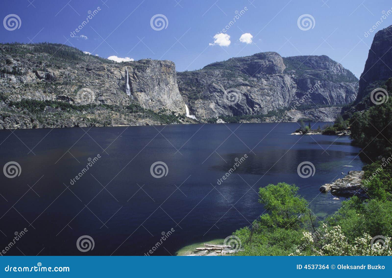 Hetch Hetchy Dam In Yosemite National Park Royalty-Free Stock Photo ...