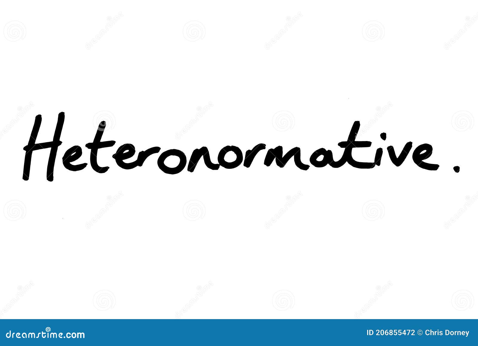Heteronormative stock illustration. Illustration of normative - 206855472