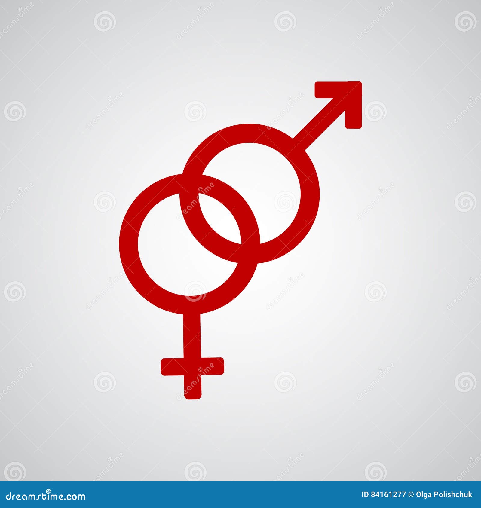Heterosexual Red Symbol Royalty-Free Stock Photo | CartoonDealer.com ...