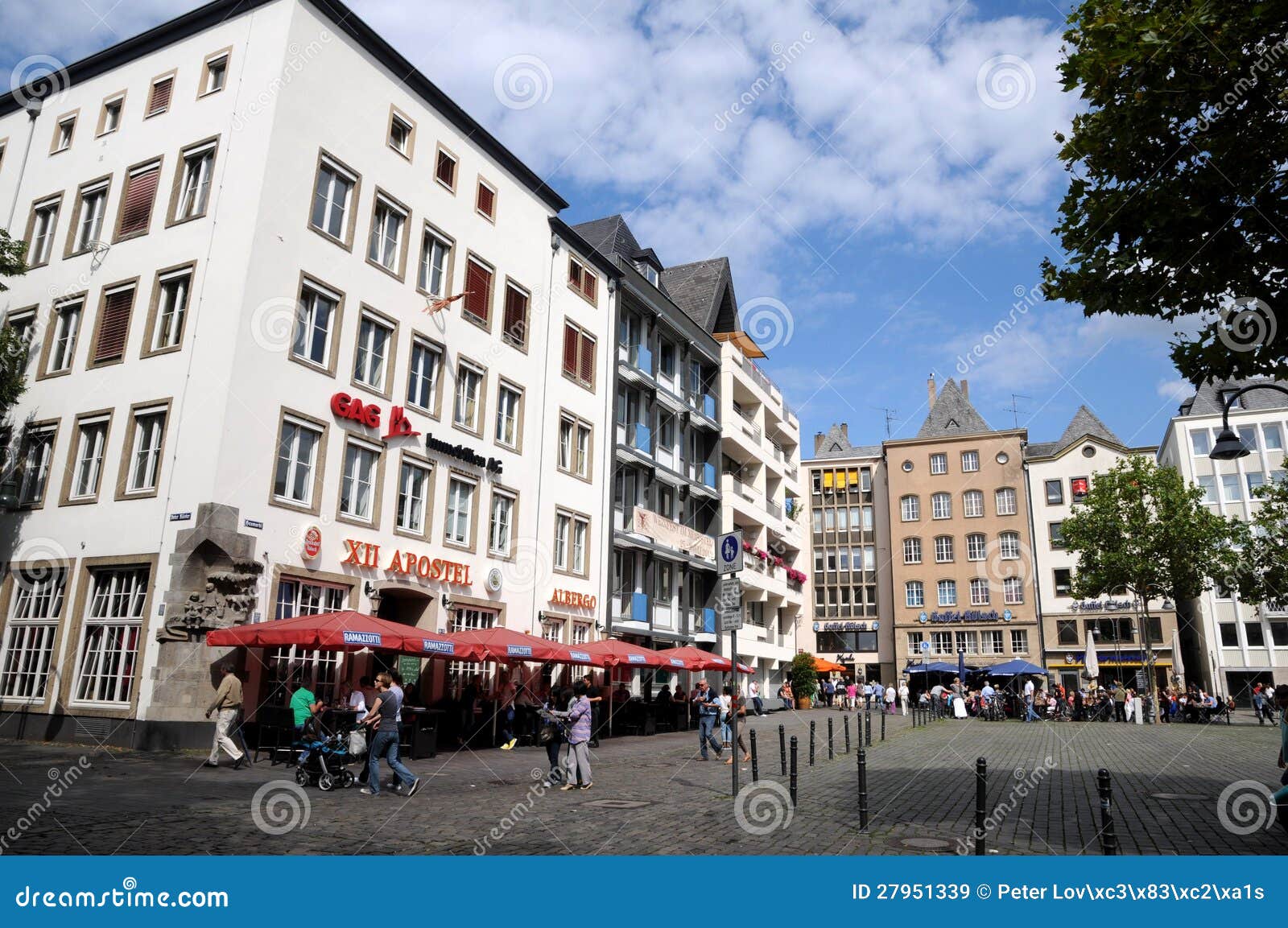 Heumarkt Cologne (KÃ¶ln) editorial stock image. Image of city - 27951339