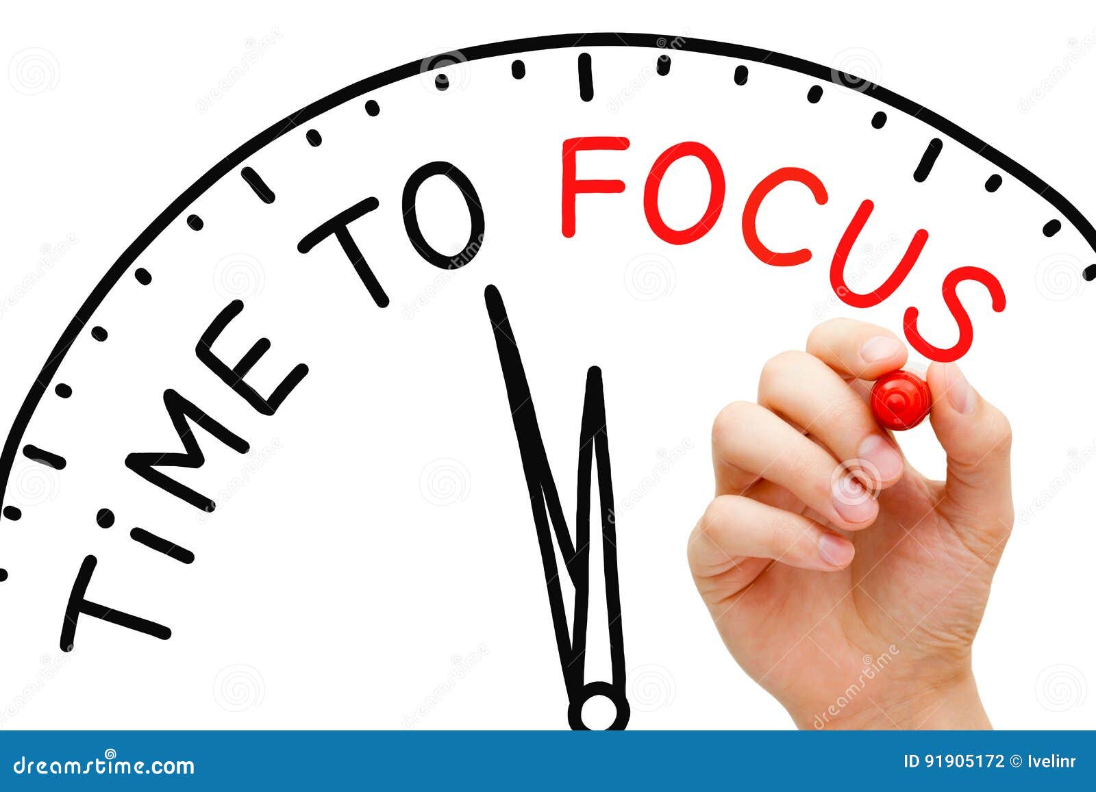 Heure de se focaliser photo stock. Image du séparé, concentration ...