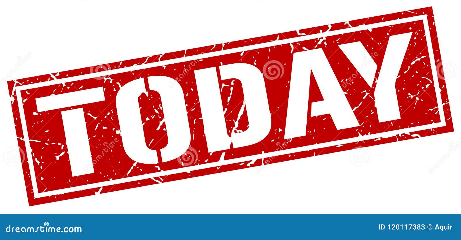 Heute Stempel vektor abbildung. Illustration von abzeichen - 120117383