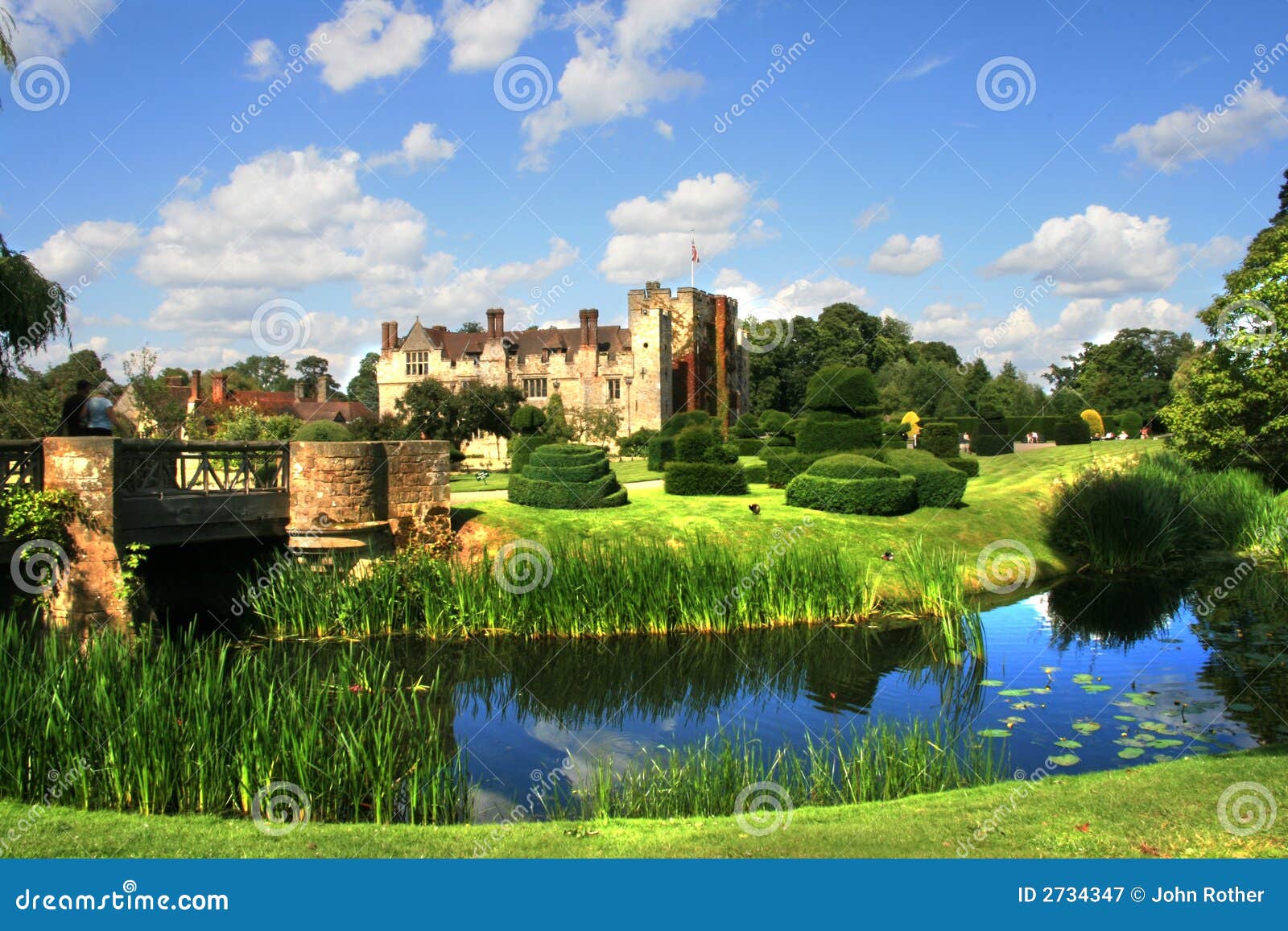 Hever Castle stock image. Image of historic, trees, henry - 2734347