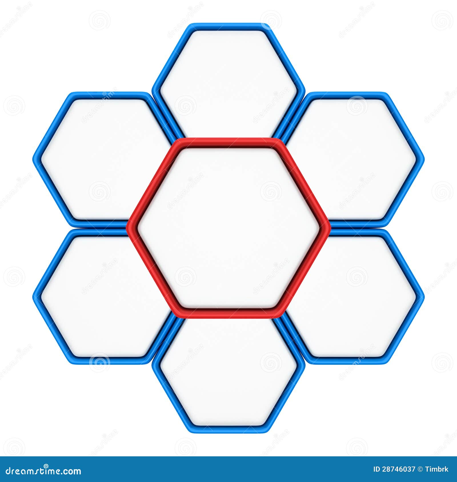 Hexágonos stock de ilustración. Ilustración de grupo - 28746037