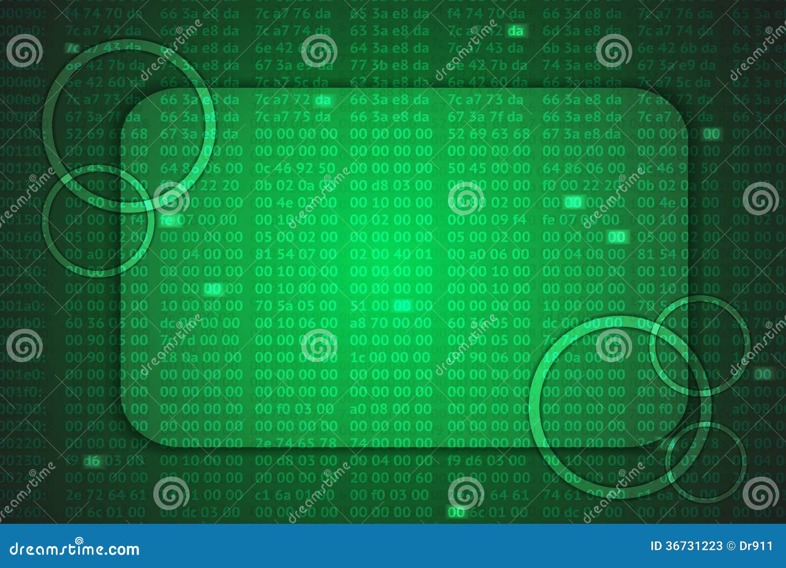 Hex Codes Background Vector Illustration | CartoonDealer.com #36730976