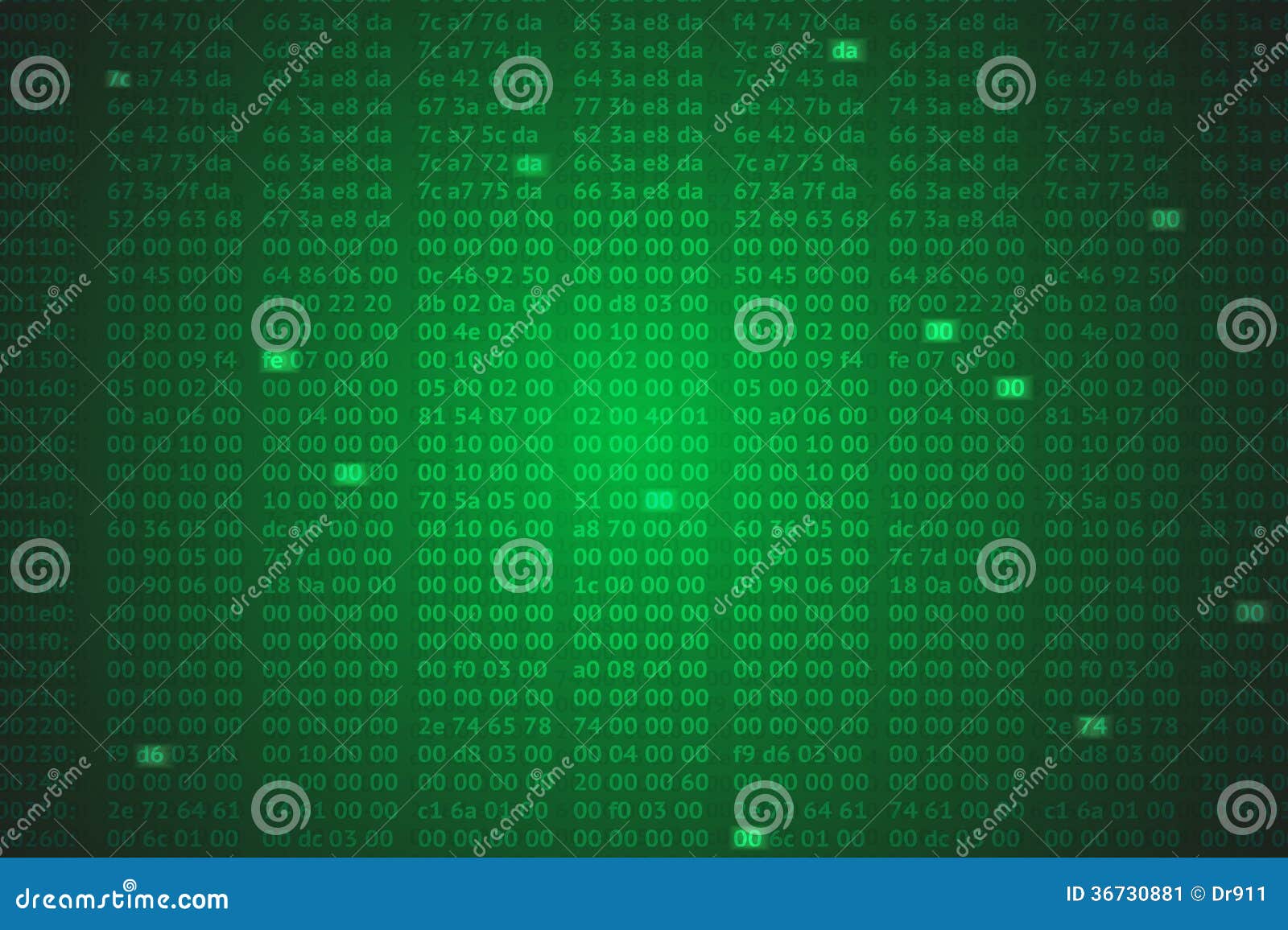 Hex Codes Background Vector Illustration | CartoonDealer.com #36730976