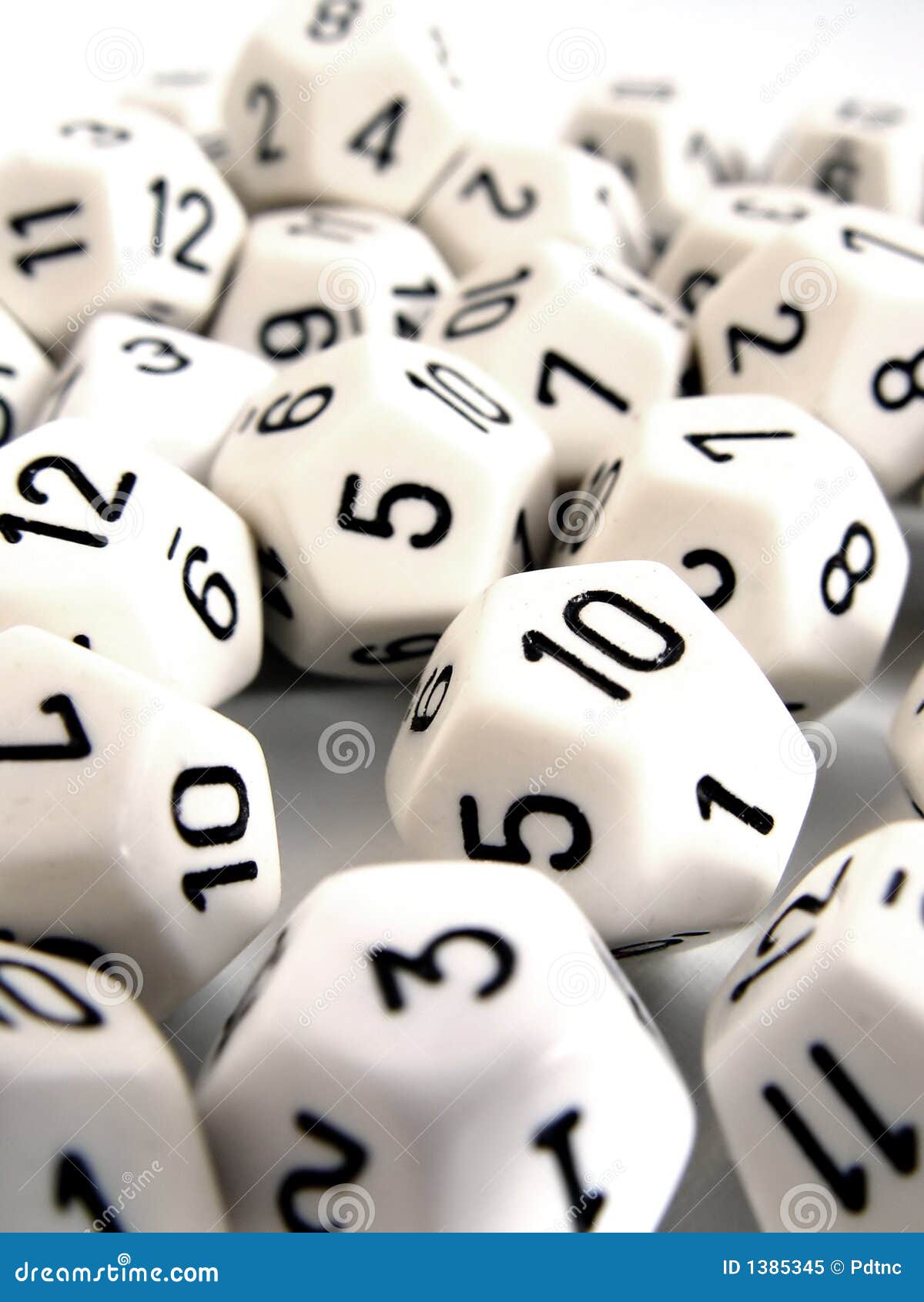 Hex Dice Royalty Free Stock Photo - Image: 1385345