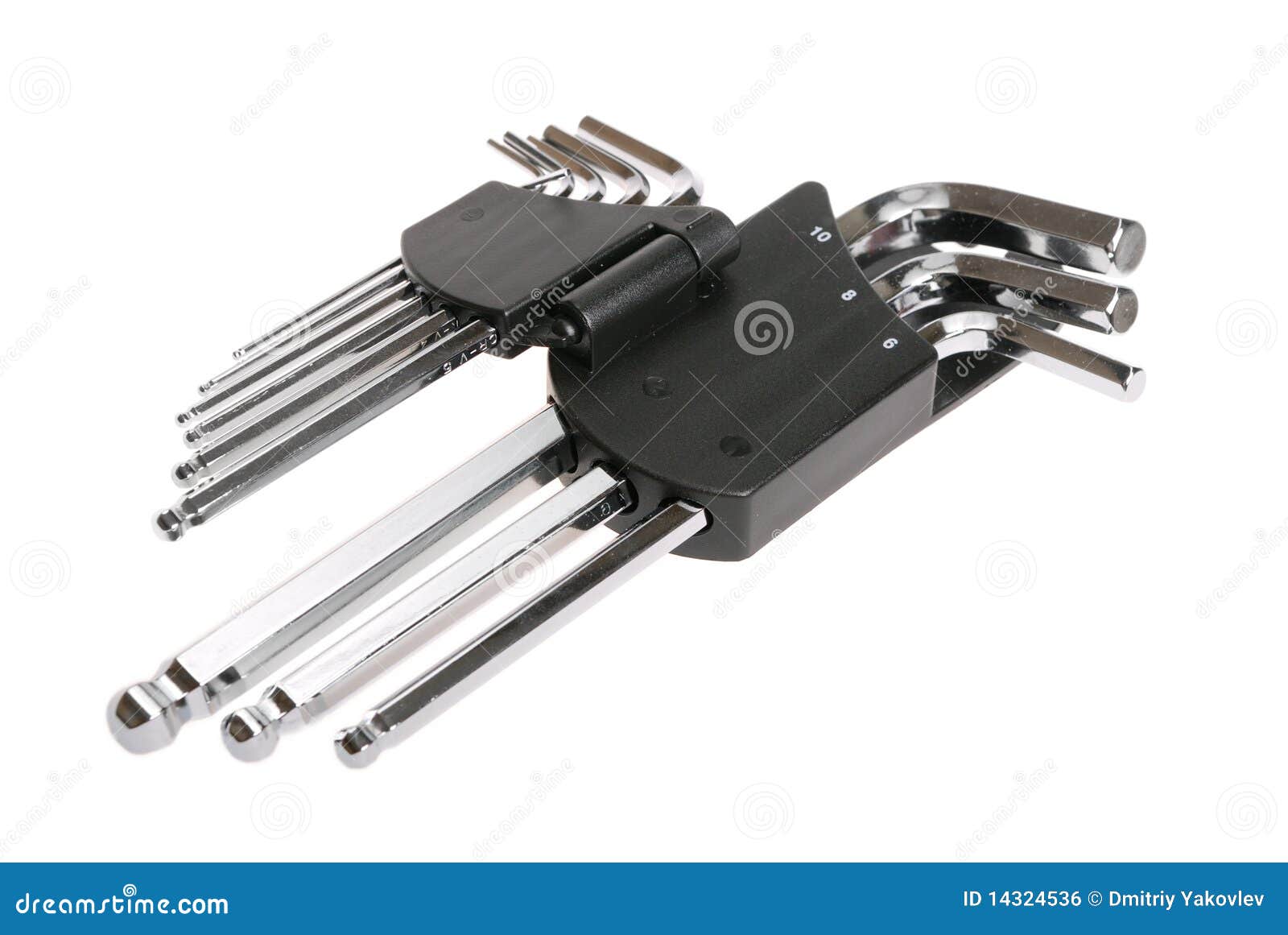 Hex key set stock photo. Image of iron, steel, objects - 14324536