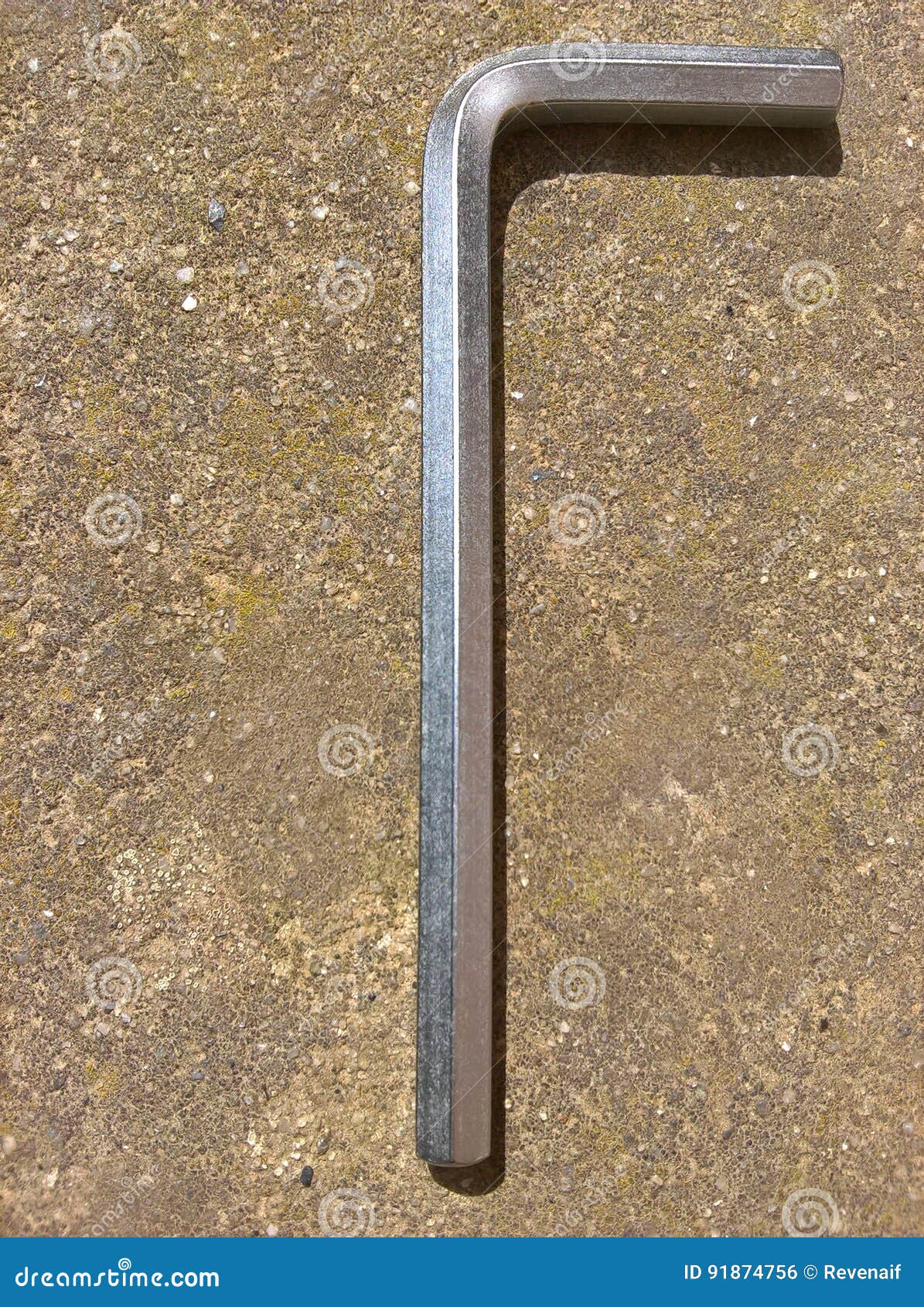 Hex Key Silver stock photo. Image of concrete, hexalobular - 91874756