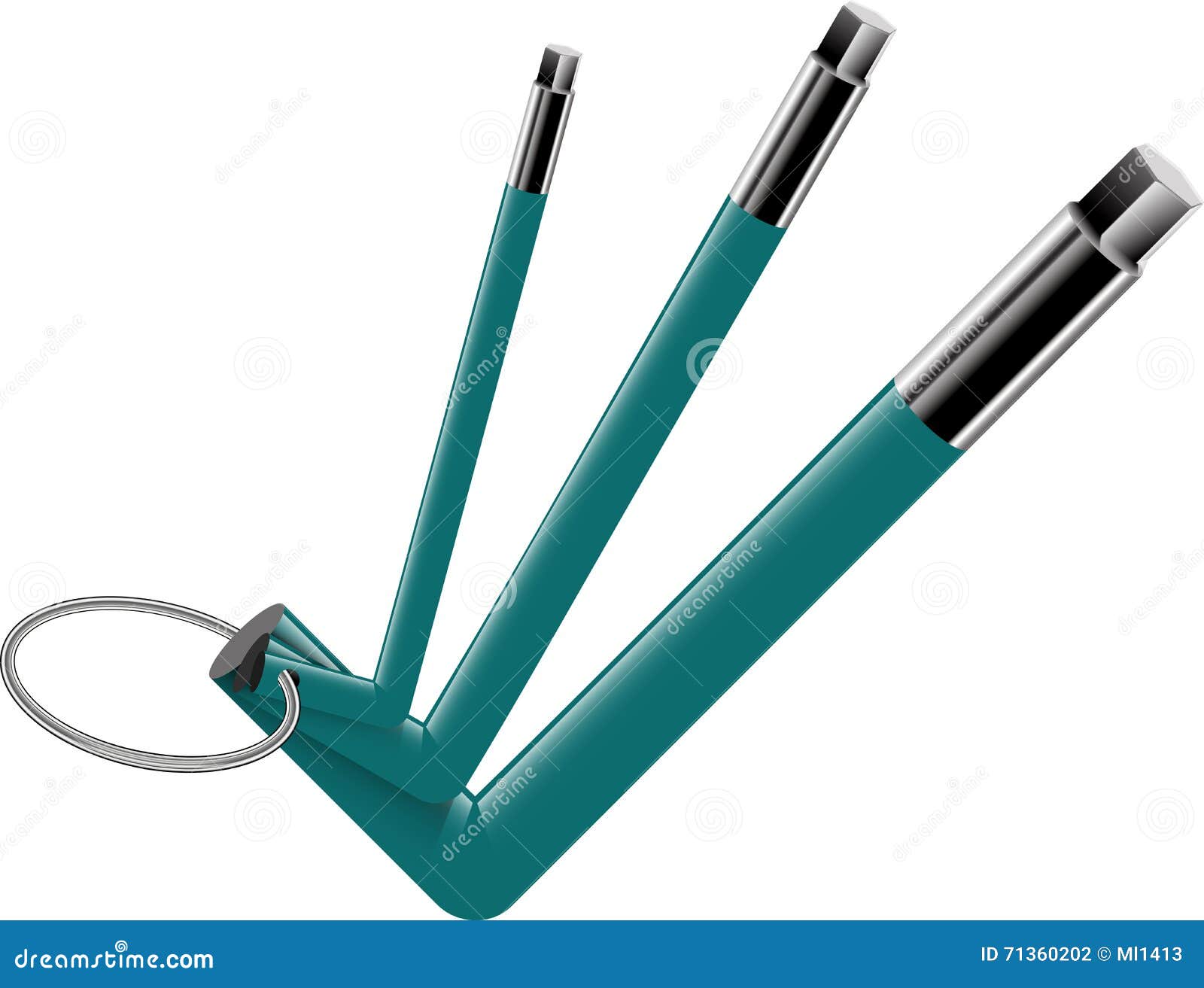 Hex tool stock vector. Illustration of industry, pattern - 71360202