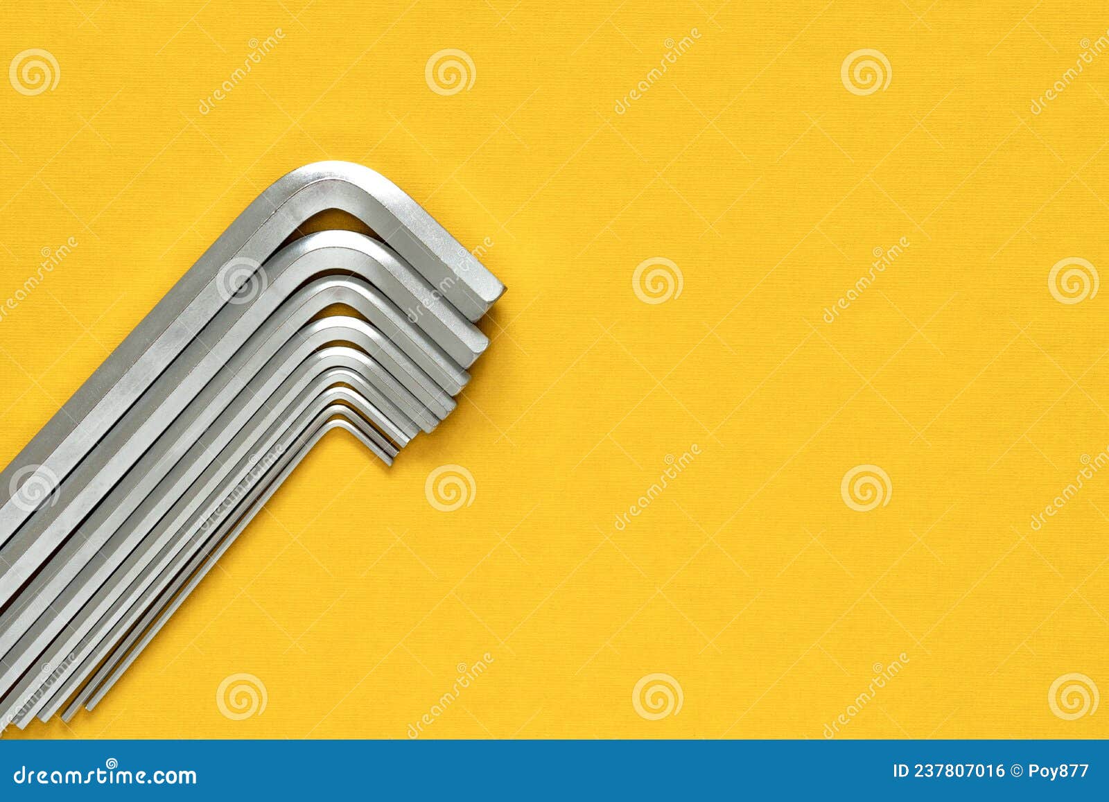 Hex Wrench.hexagonal keys stock photo. Image of wrench - 237807016