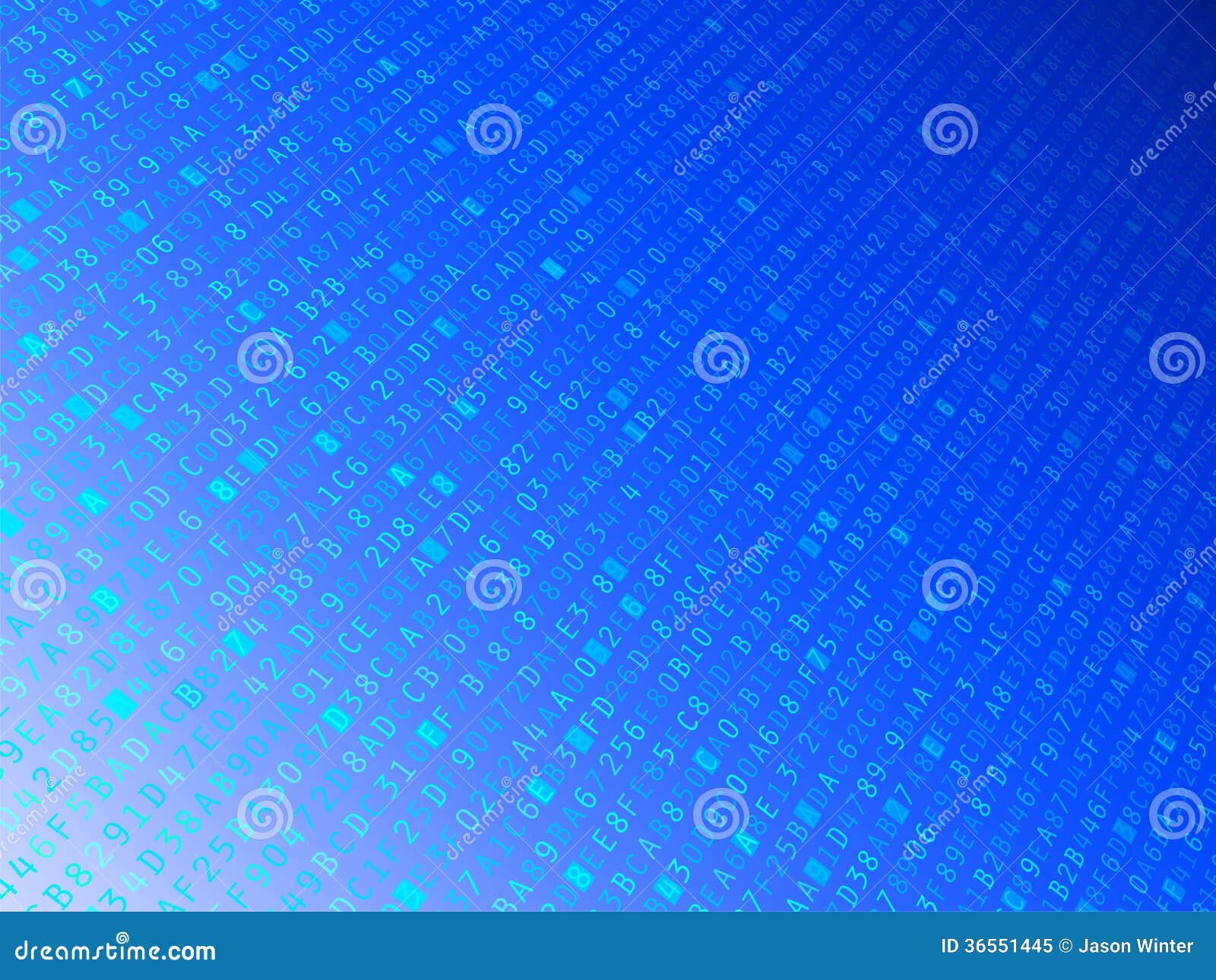 Fading Hexadecimal Background Royalty-Free Stock Image | CartoonDealer ...