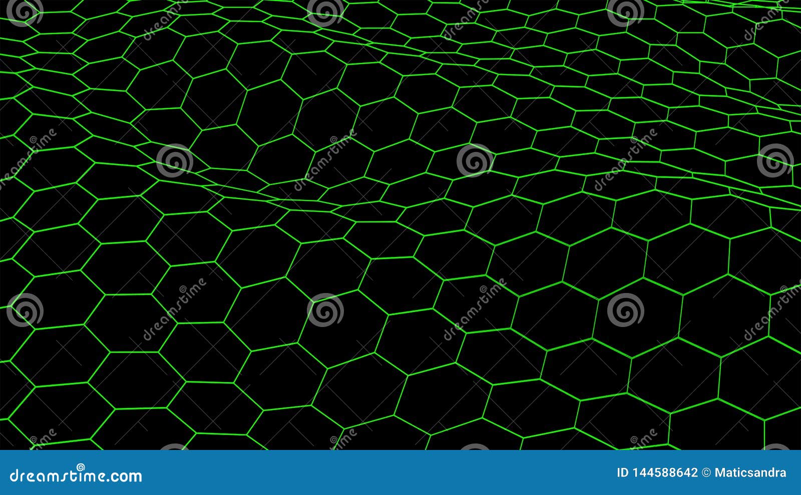 Hexagon Abstract Background. Hexagonal Structure Stock Illustration ...