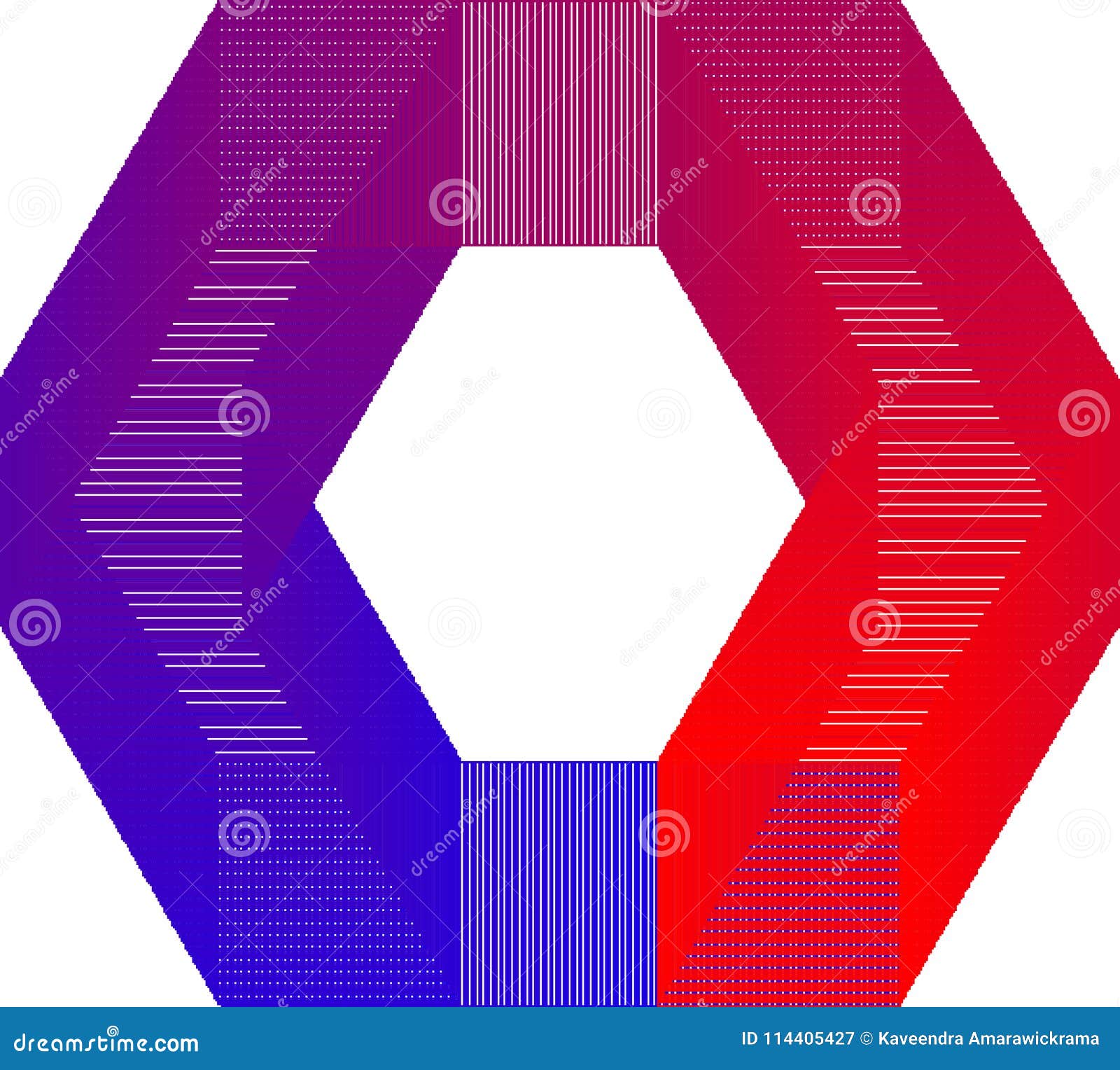 Hexagon Abstract Logo, Geometric Pattern Stock Vector - Illustration of ...