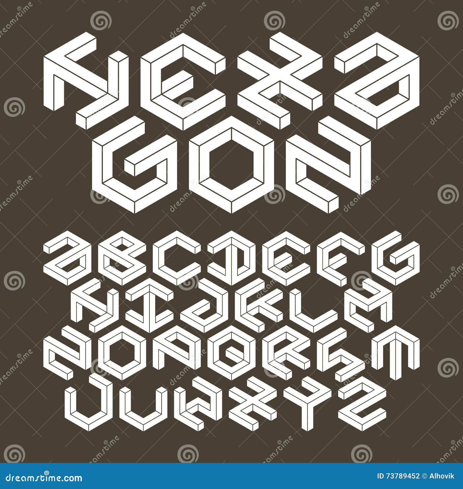 Impossible Shapes Letters Impossible Shapes Letters