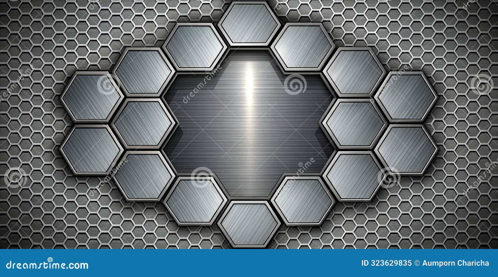 Hexagon Background Hexagonal for Backdrop Post Abstract Metal Hexagon ...