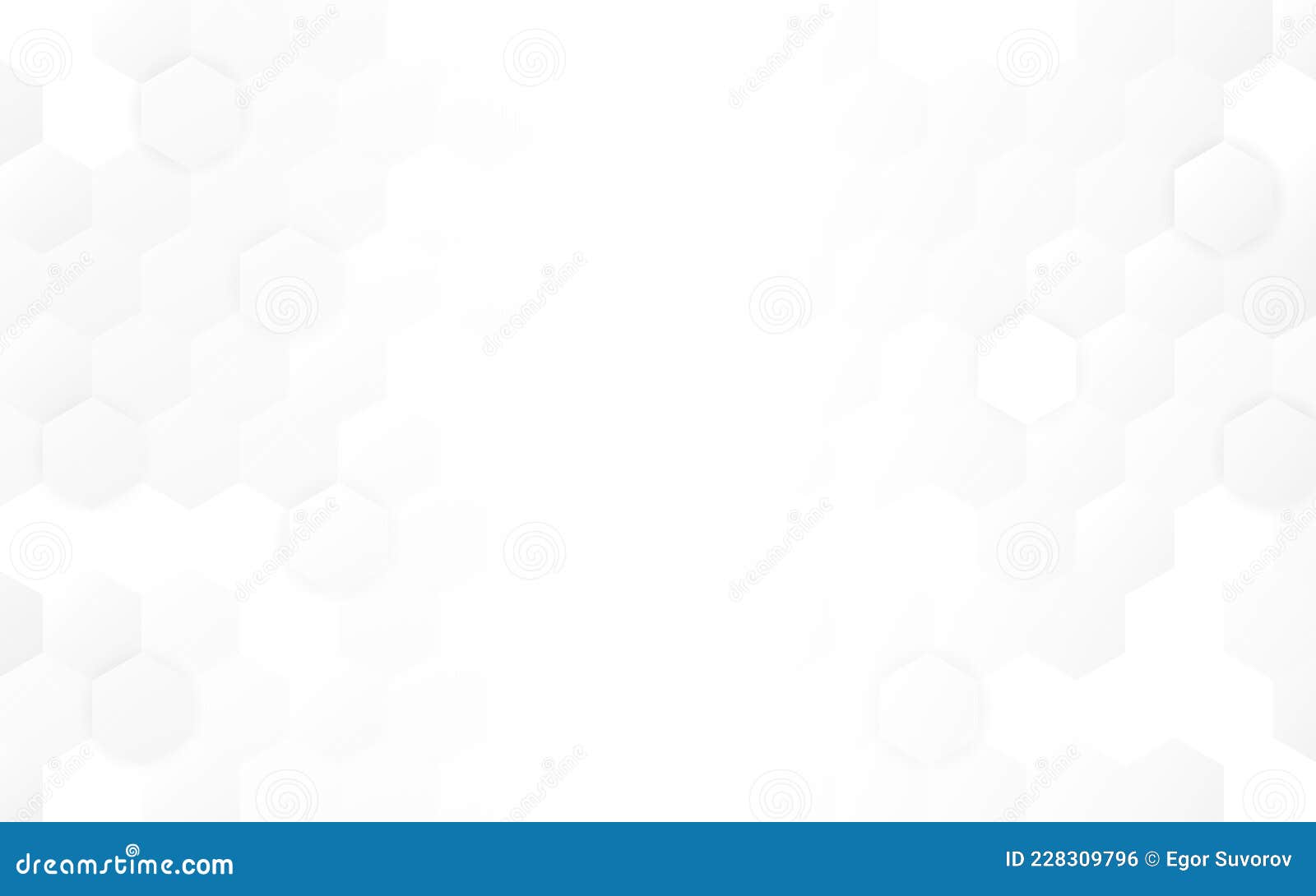 Hexagon Background. Minimal Light Design. White Neutral Honeycomb ...