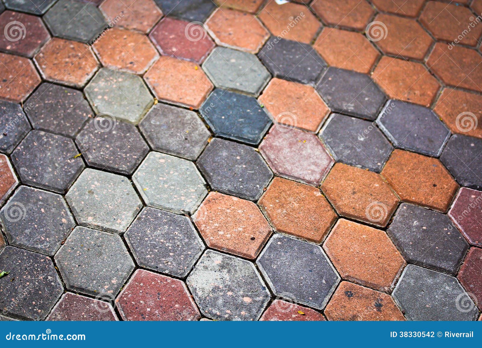 Hexagon bricks stock photo. Image of pattern, block, exterior - 38330542