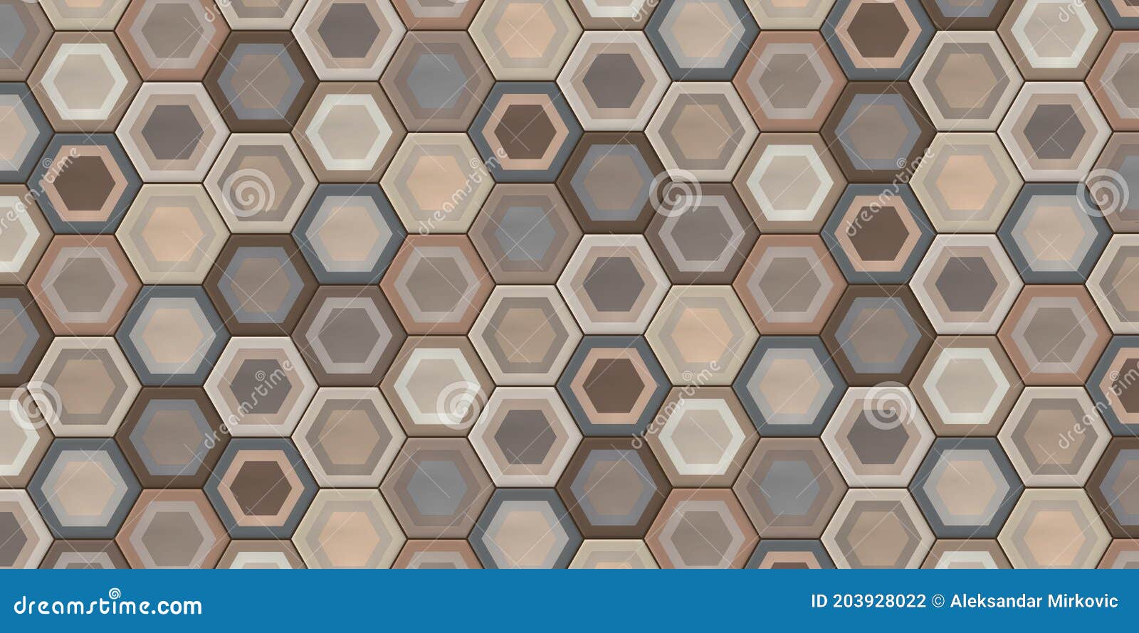 Hexagon Ceramic Tiles stock vector. Illustration of hexagon - 203928022