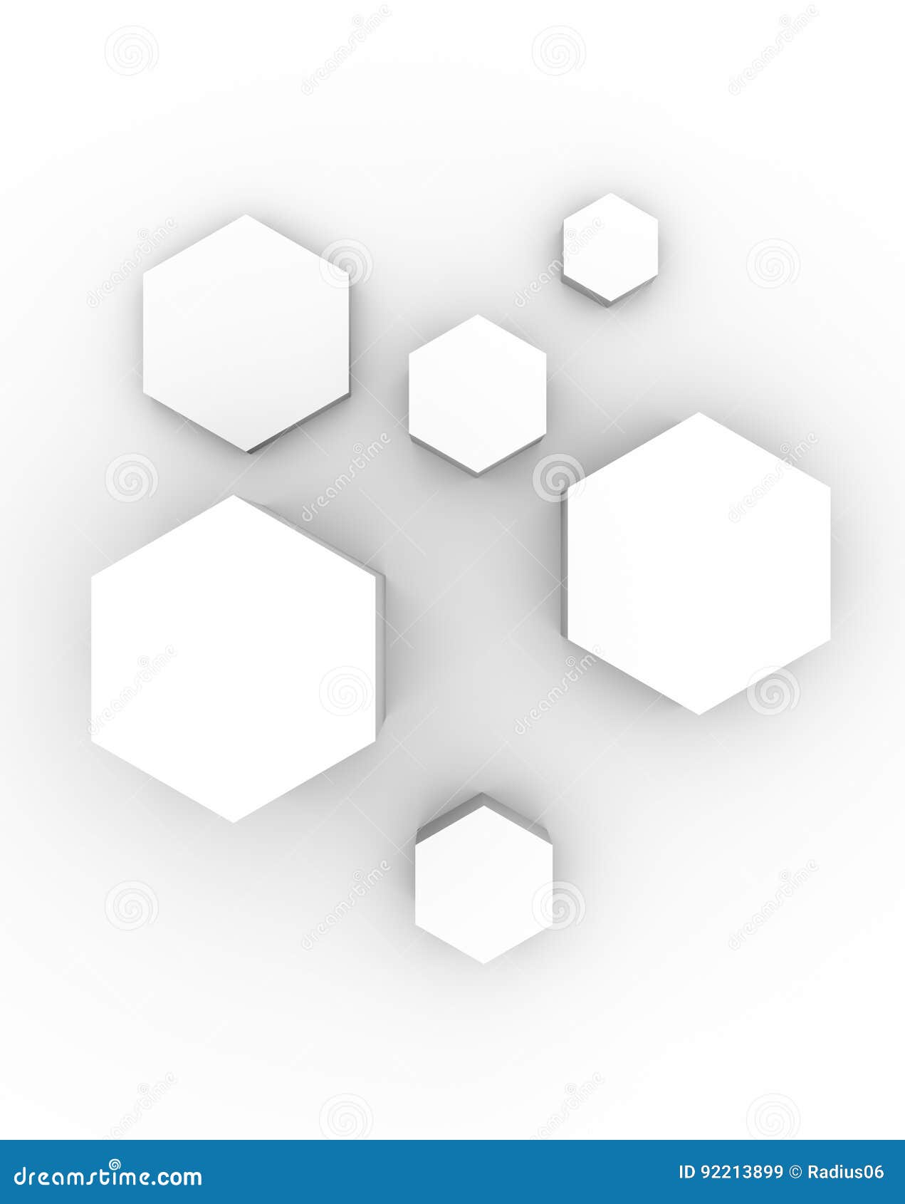 Hexagon Concept Design Abstract Background Stock Illustration ...