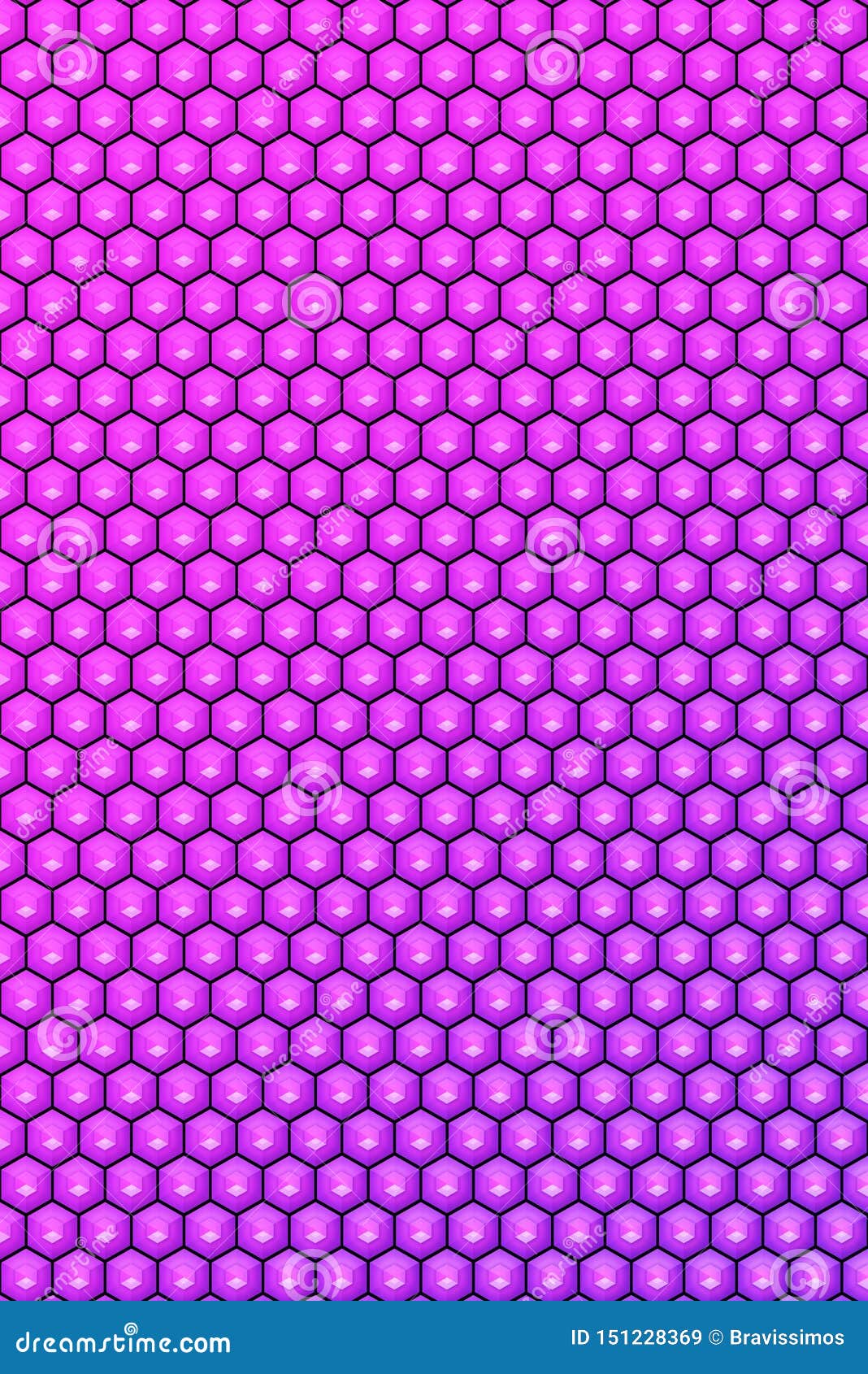 Hexagon Cube Pattern Cover Geometric, Abstract Poster Stock Image ...