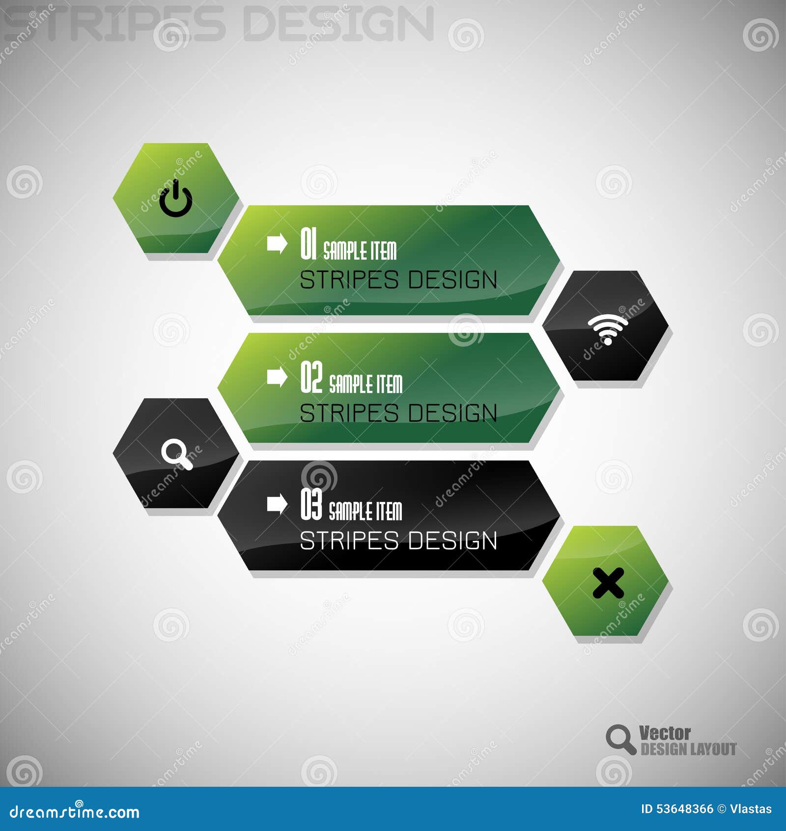 Hexagon Design stock vector. Illustration of geometric - 53648366