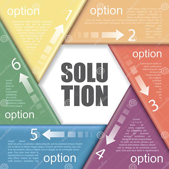 Hexagon design template stock vector. Illustration of paper - 32566281