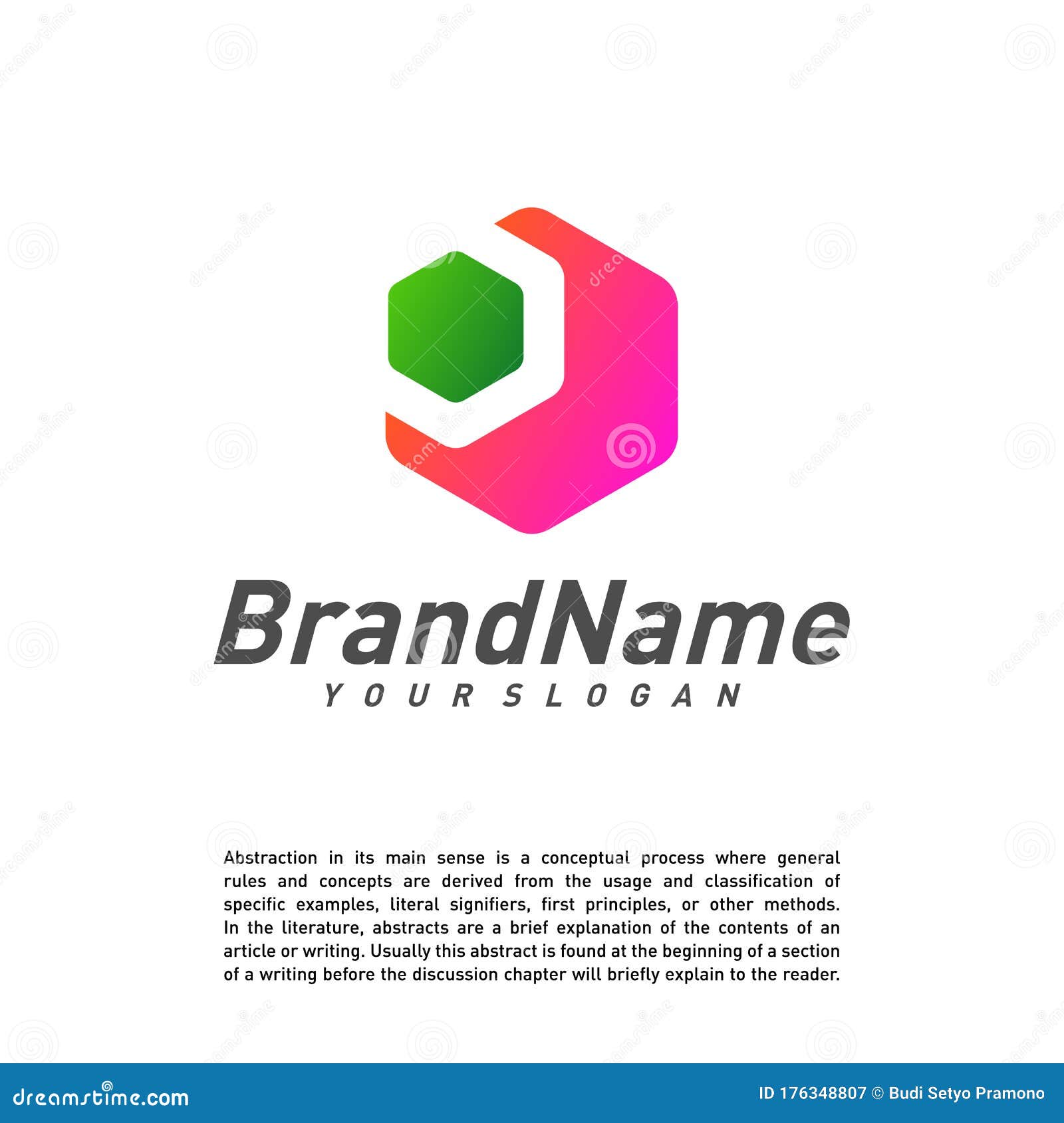 Hexagon Eye Logo Design Template Vector. Creative Eye Logo Concepts ...