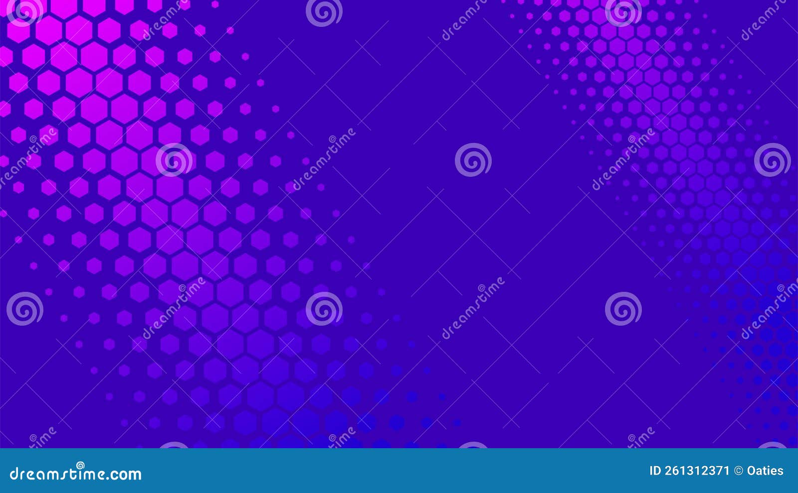 Hexagon Geometric Halftone Tech Pattern Background Stock Vector ...