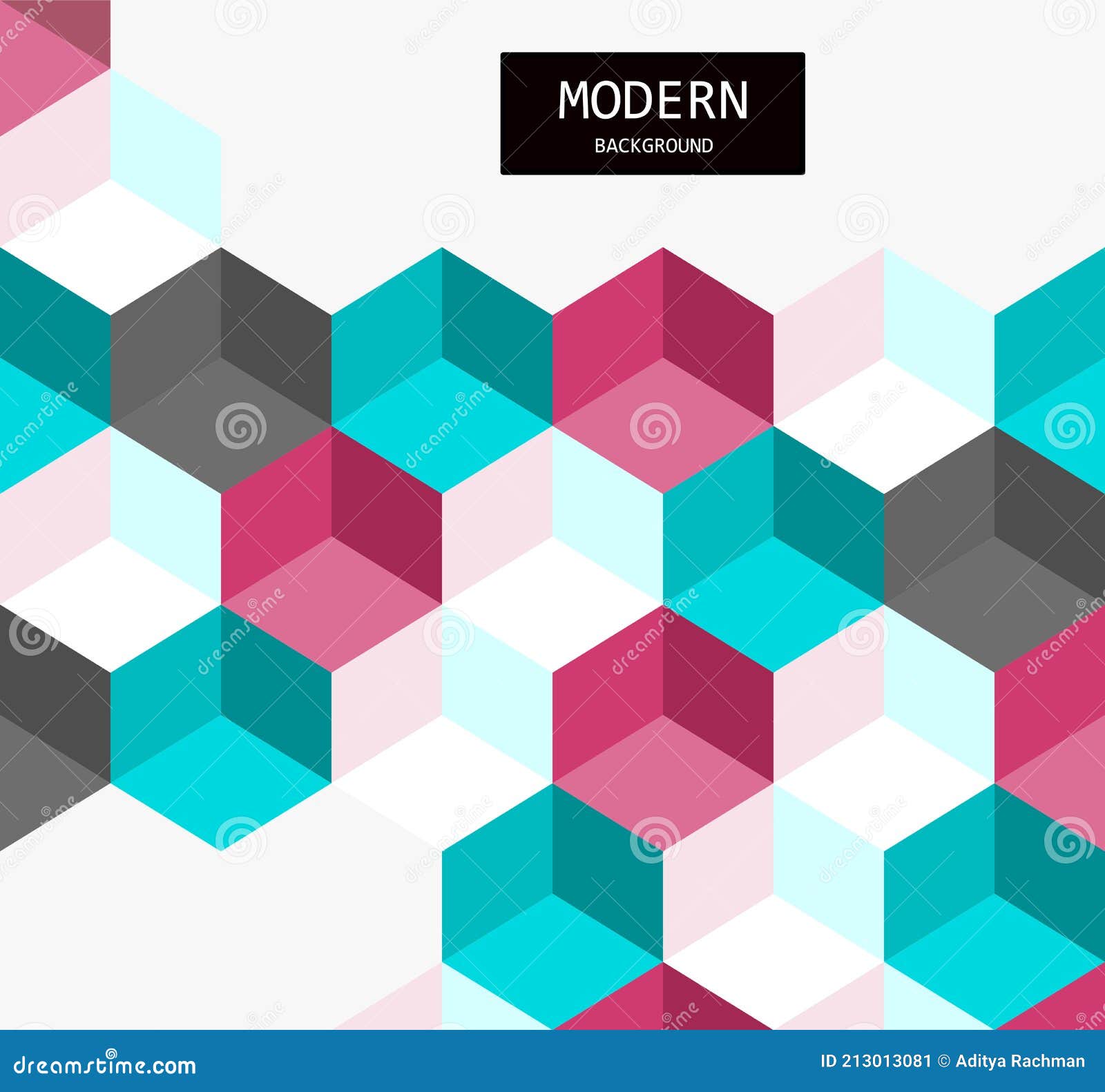 Hexagon Grid Vector Background. Stock Vector - Illustration of banner ...
