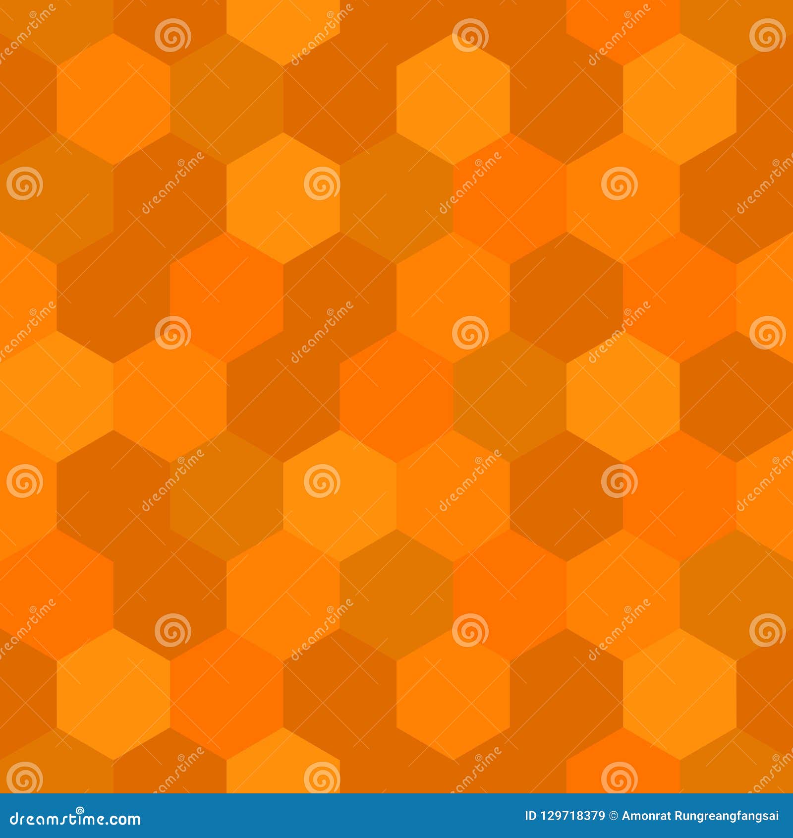 Hexagon Honey Comb Theme Seamless Pattern for Wallpaper or Wrapping ...