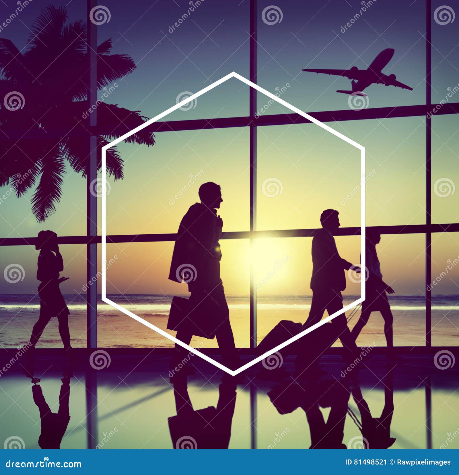 Hexagon Icon Frame Symbol Copy Space Concept Royalty-Free Stock ...