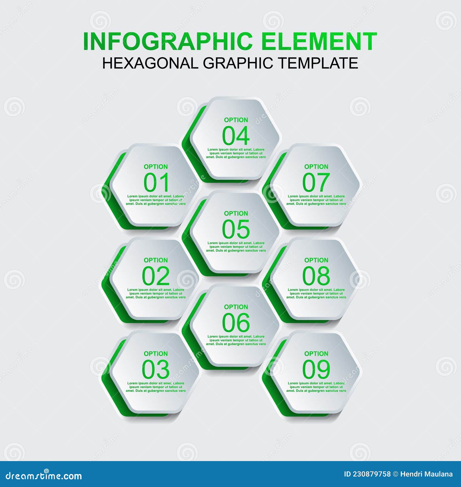 Nine Step Process Flow Infographic Stock Image | CartoonDealer.com ...