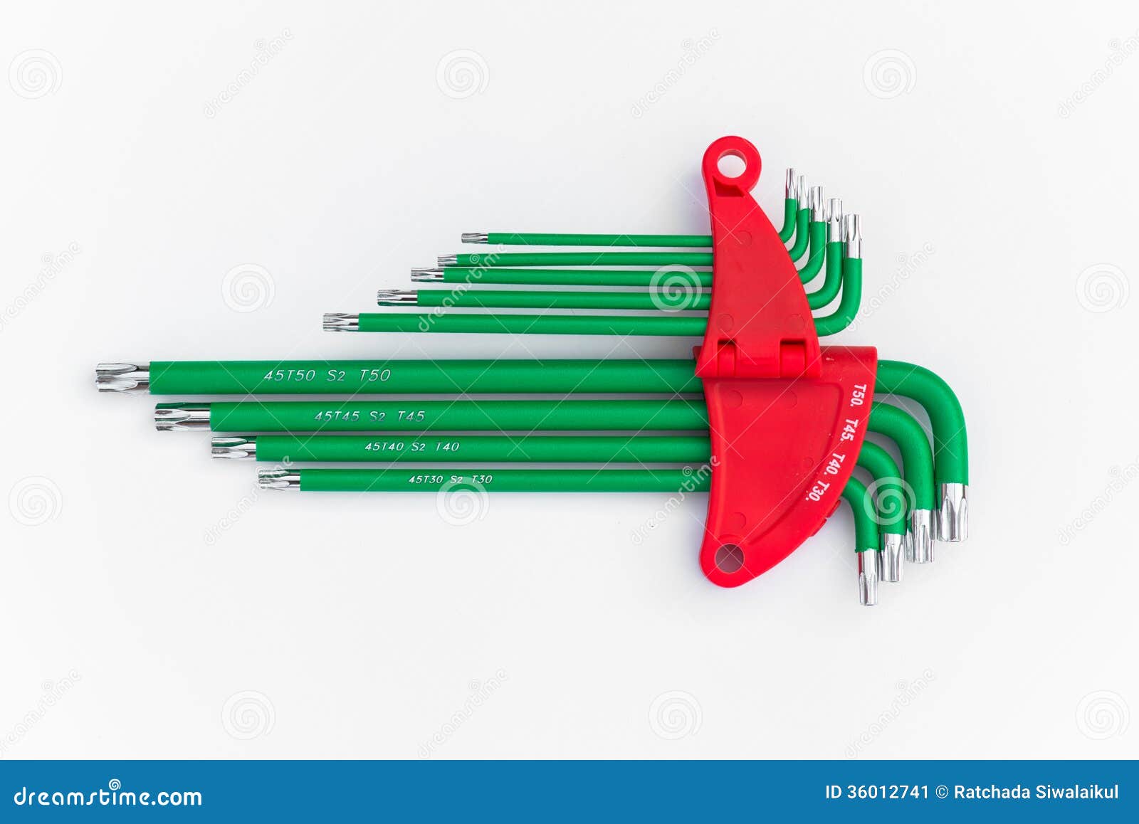 Hexagon Kit Tool or Allen Wrench Set Stock Image - Image of pipe ...