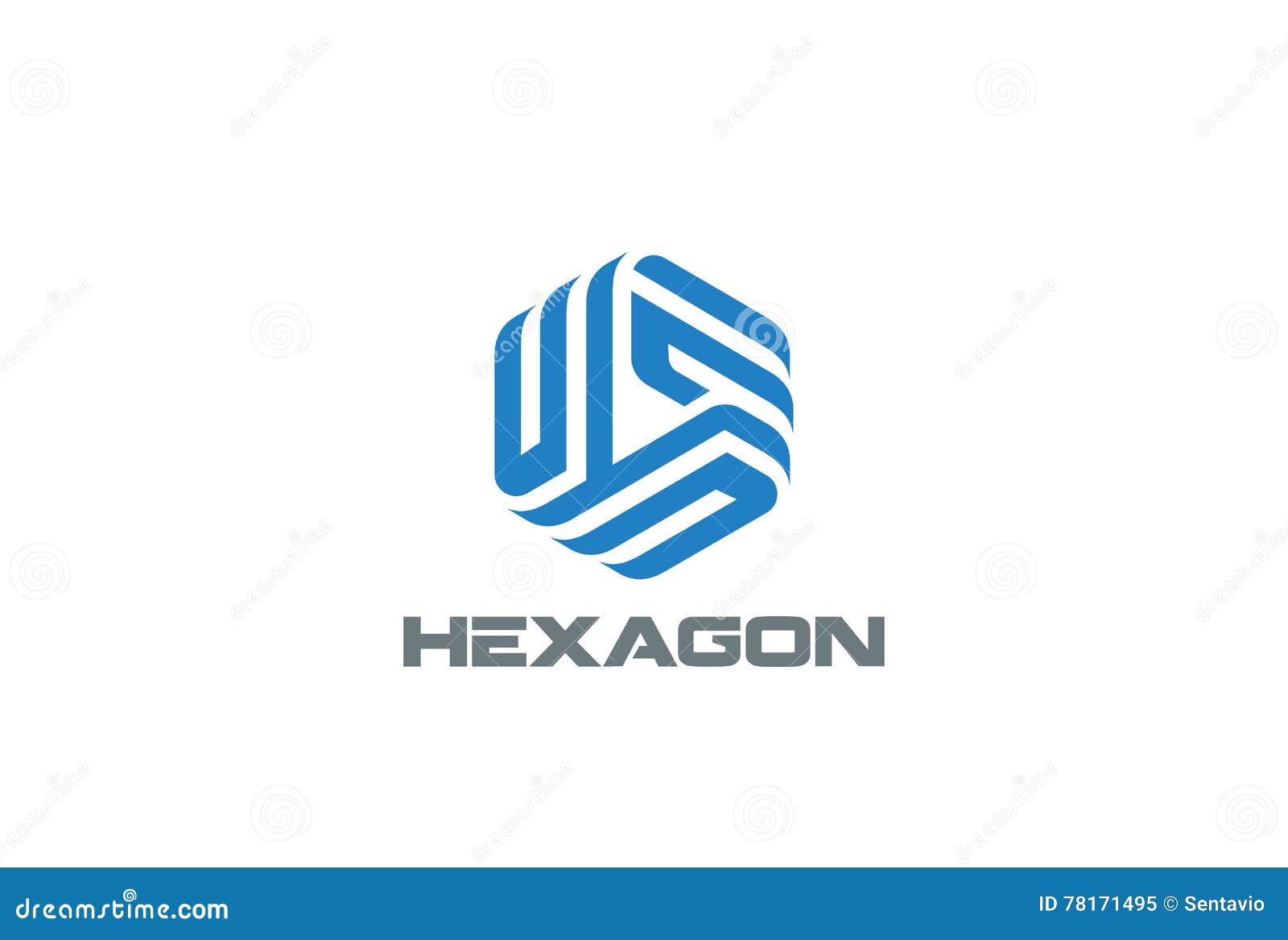 Hexagon Logo Abstract Design Vector Business Stock Vector ...