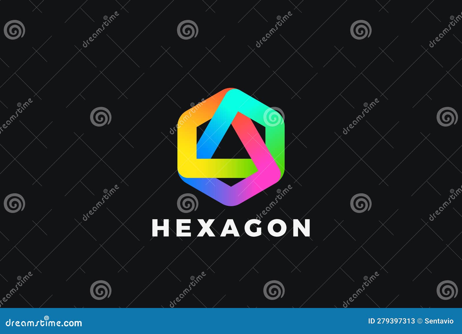 Hexagon Logo Colorful Loop Design Vector Template. Hexagonal Infinity ... Hexagon Logo Colorful Loop Design Vector Template. Hexagonal Infinity ...