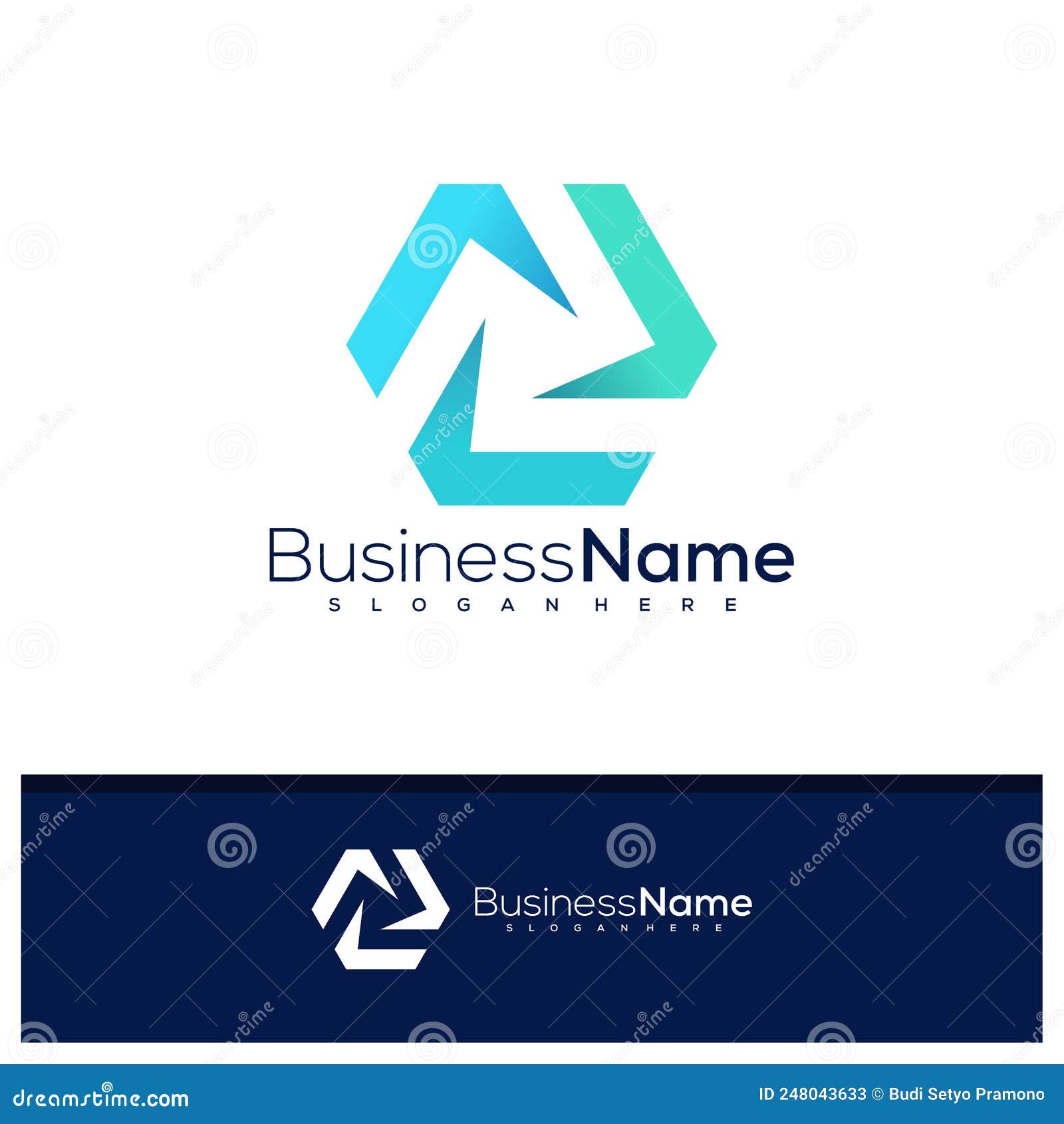 Hexagon Logo Design Vector, Creative Hexagon Logo Concepts Template ...