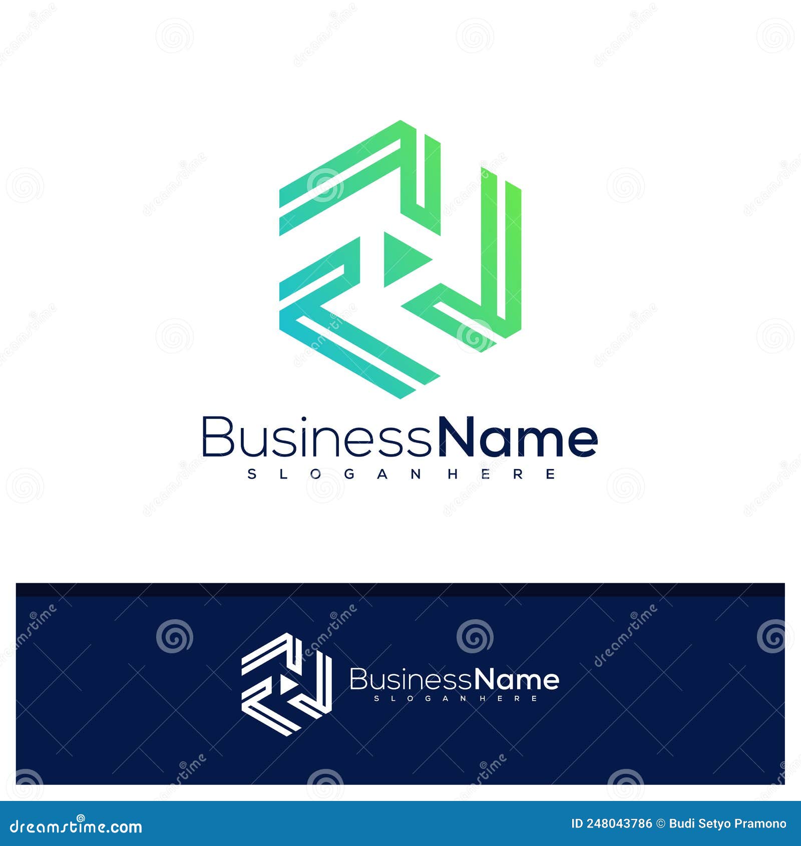Hexagon Logo Design Vector, Creative Hexagon Logo Concepts Template ...