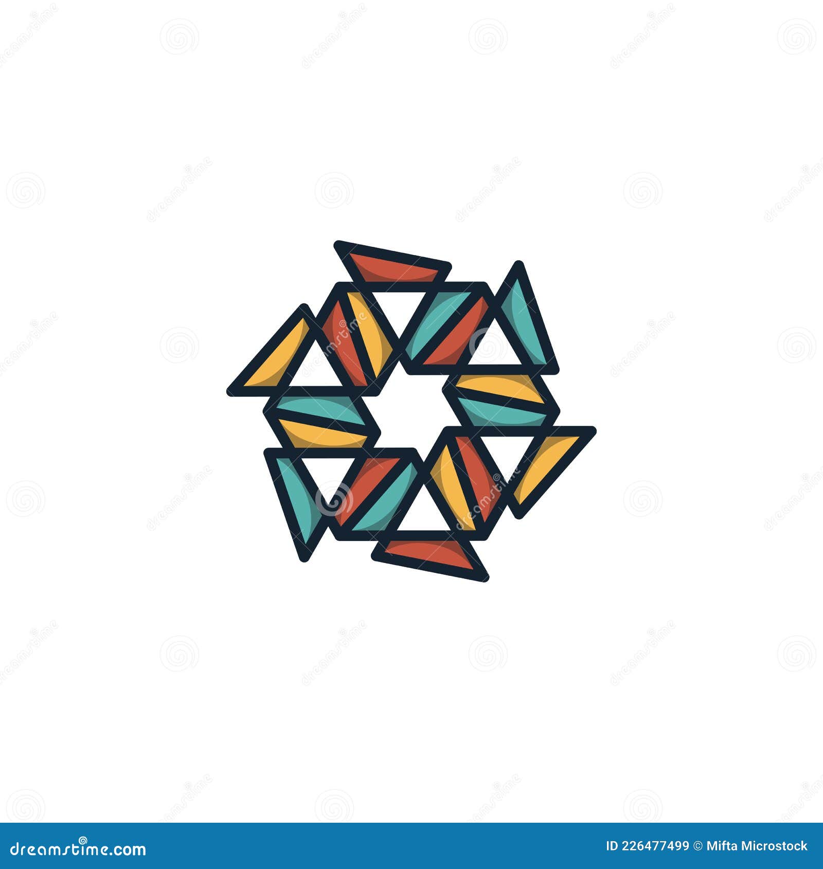 Hexagon Logo Design Vector Unique, Modern Stock Vector - Illustration ...