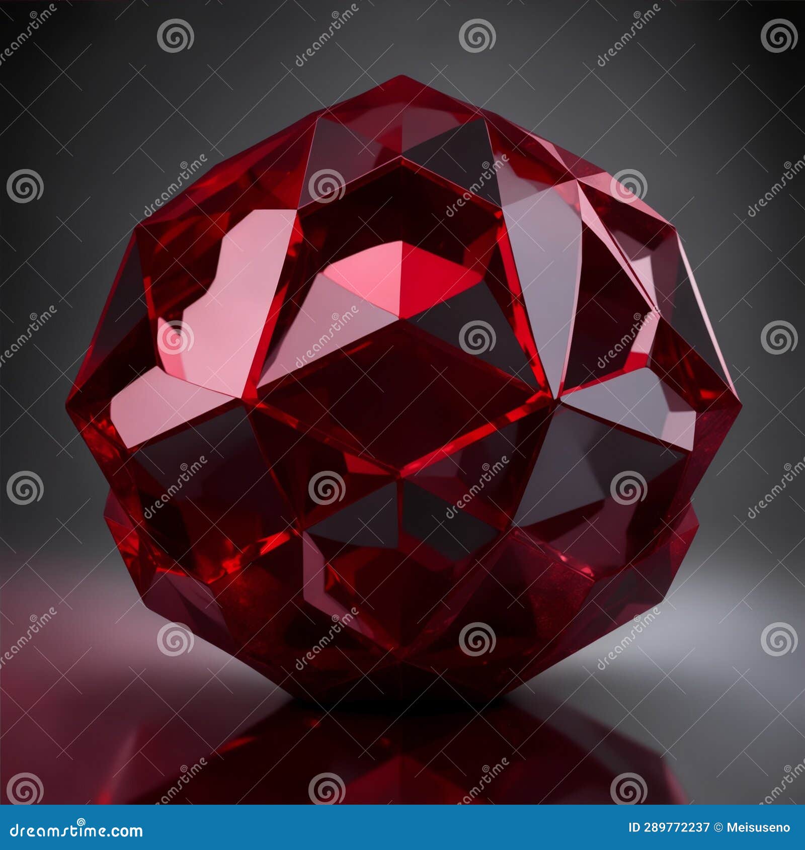 Hexagon Made of Ruby Diamond Jewelry Stock Illustration - Illustration ...