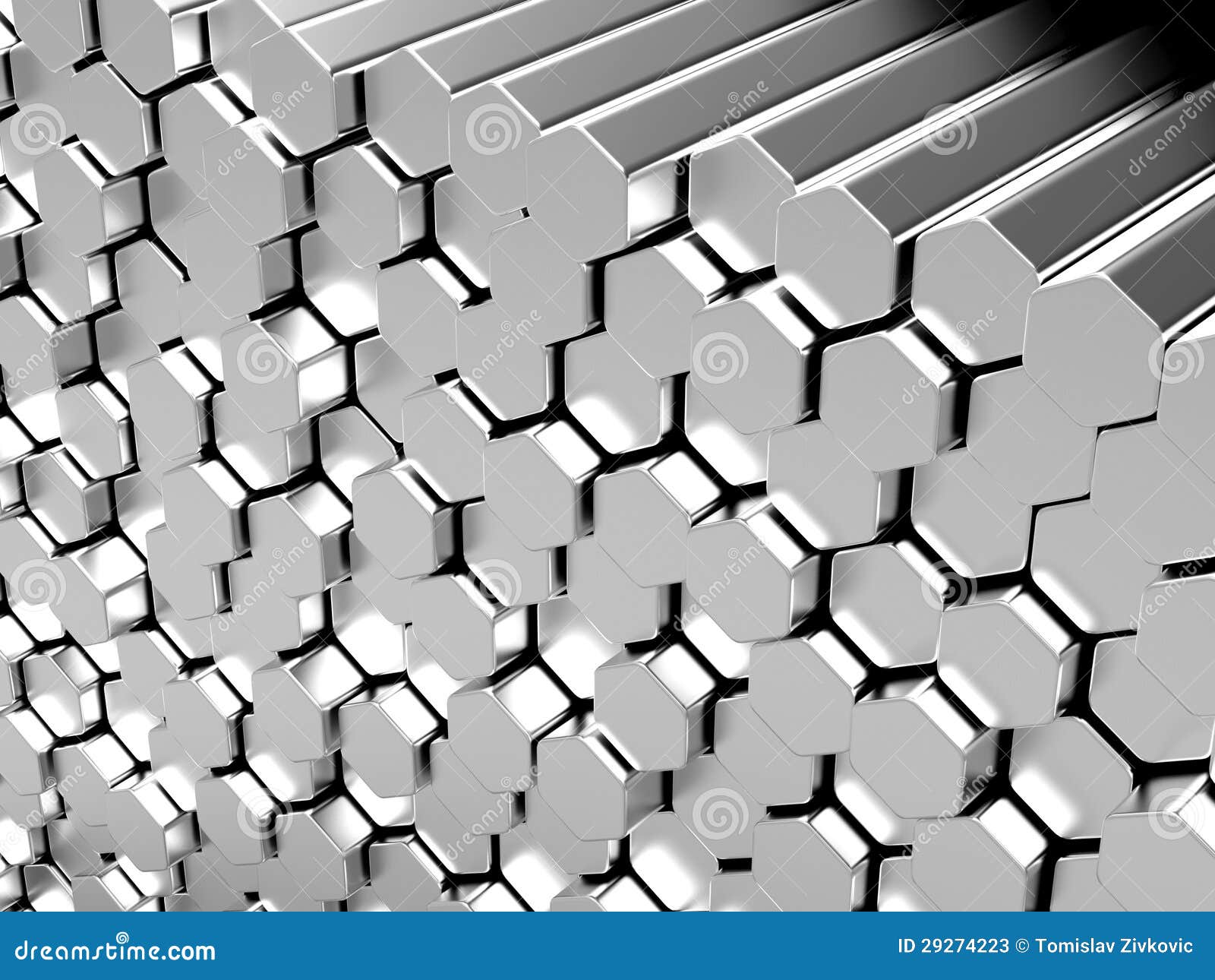 Hexagon Metal Background Vector Illustration | CartoonDealer.com #15084480