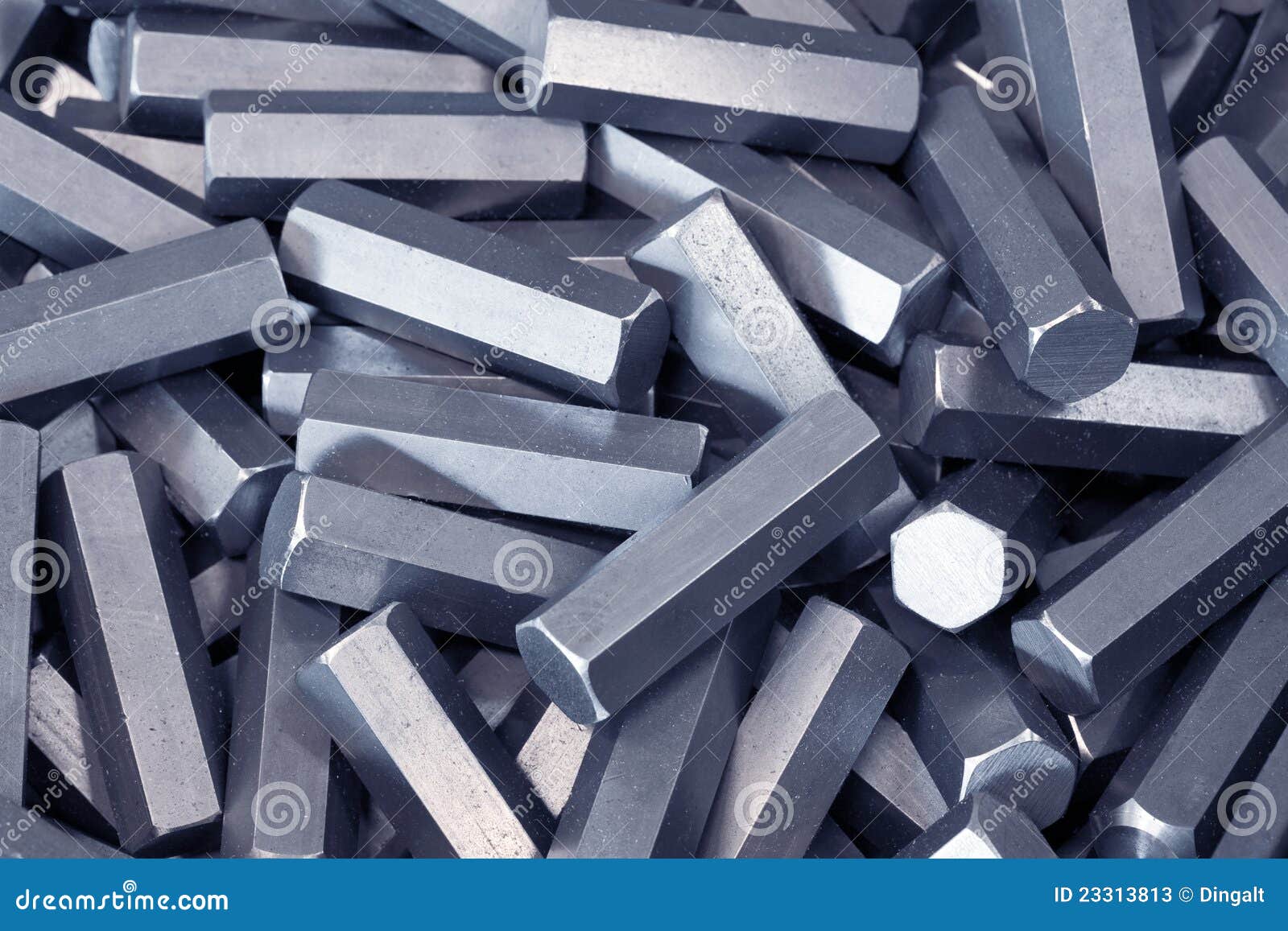 Hexagon metal details stock image. Image of iron, manufacturing - 23313813