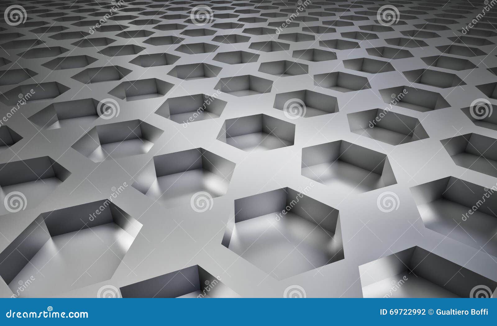 Hexagon metal plate stock illustration. Illustration of iron - 69722992