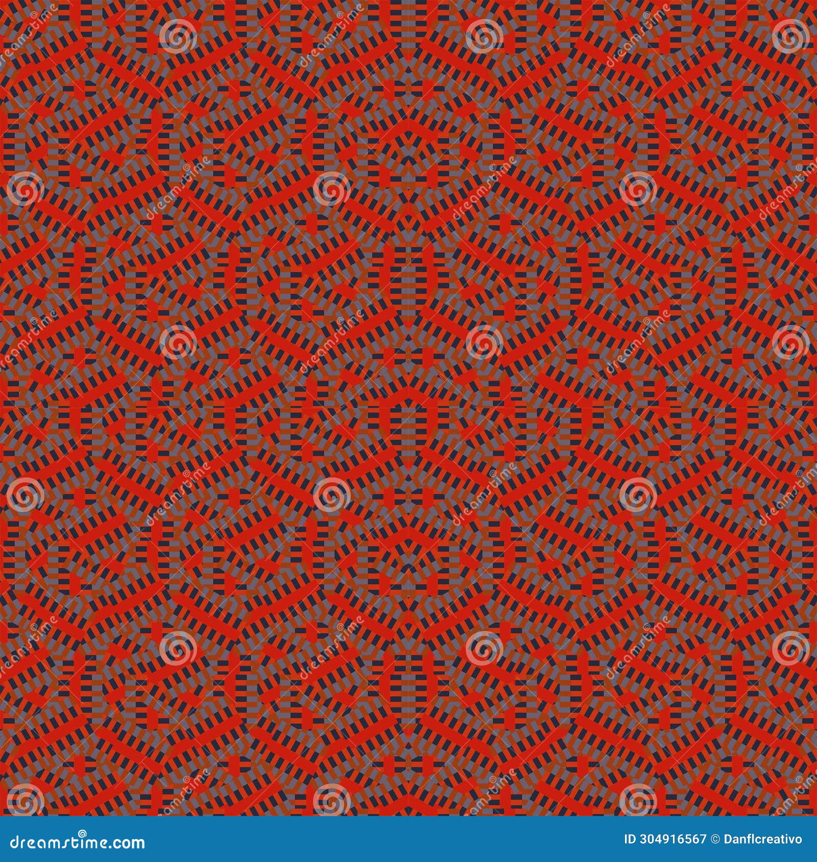 Hexagon Motif Geometric Tribal Style Pattern Stock Image - Image of ...