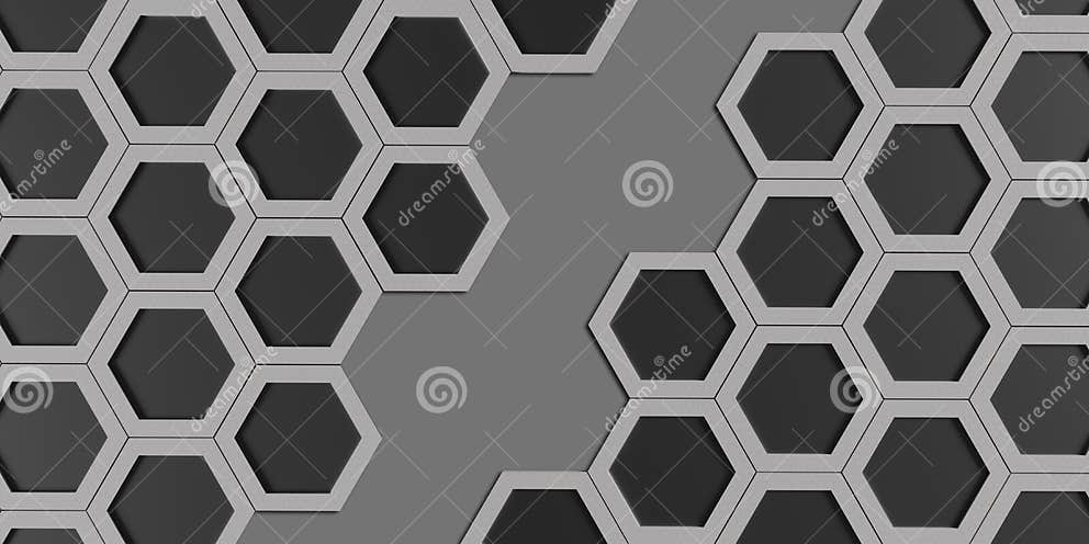 Hexagon Nest Hexagonal Frame Abstract Geometry Hexagonal Solid Steel ...
