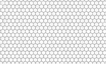 Hexagon Net Honeycomb Pattern Vector Background Stock Vector ...