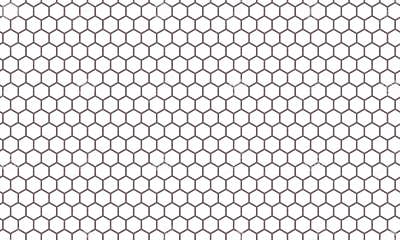 Hexagon Net Pattern Vector Background Stock Vector - Illustration of ...