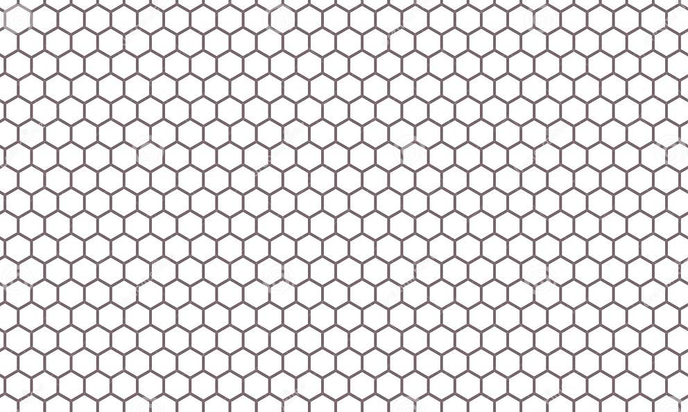 Hexagon Net Pattern Vector Background Stock Vector - Illustration of ...